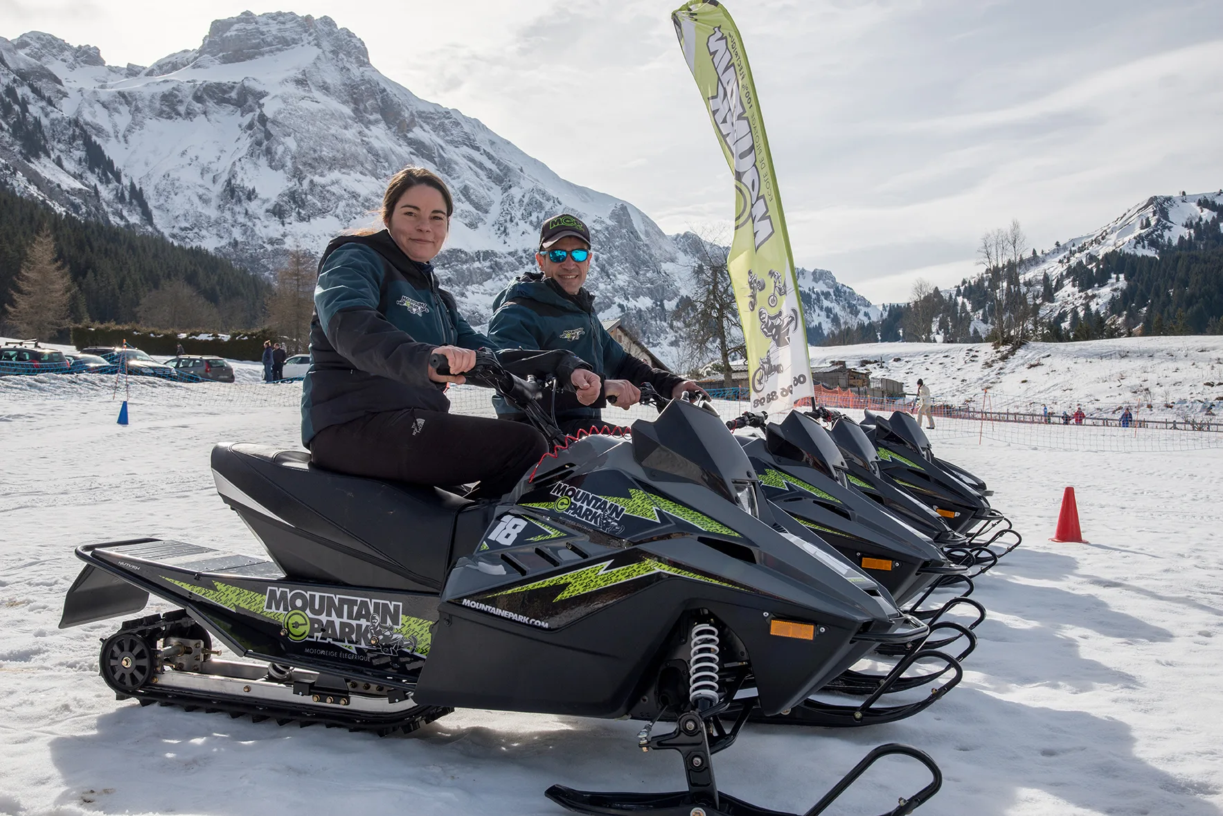 Edwige & Jérémy, les motards responsables - Cluses Arve & montagnes