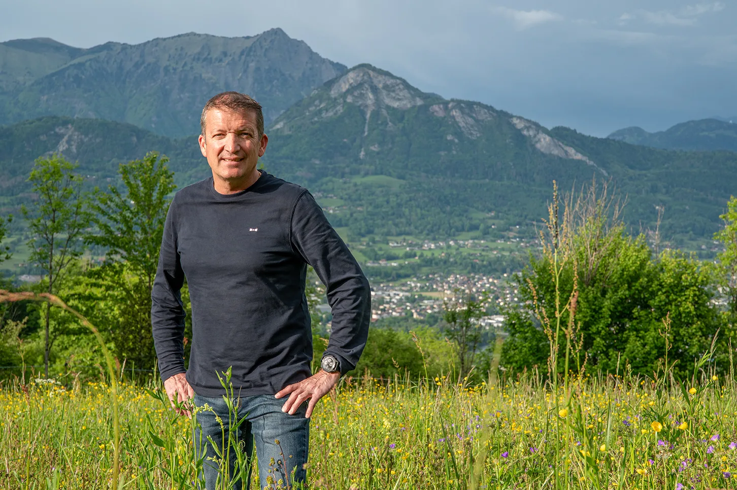 Christophe Roux, at the origin of a 100% local and friendly trail ...